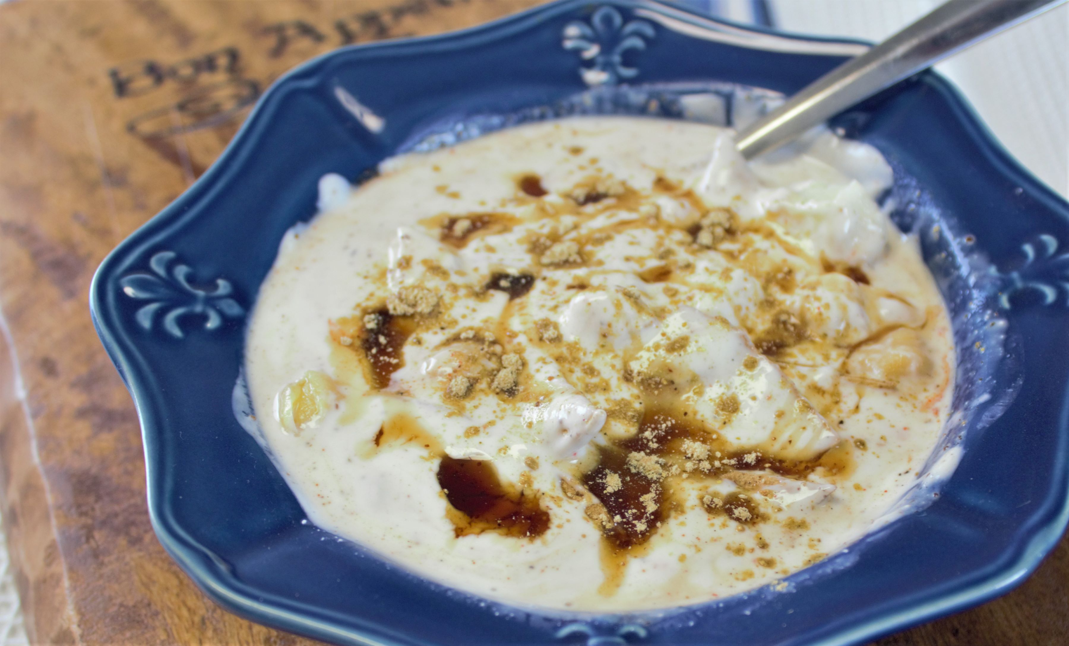 Savory High Protein Yogurt with Chickpeas or Dahi Chaat | Healthy Eats ...